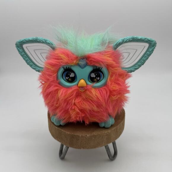Hasbro | Toys | 223 Hasbro Furby Coral Plush Interactive Toy Lights Up ...